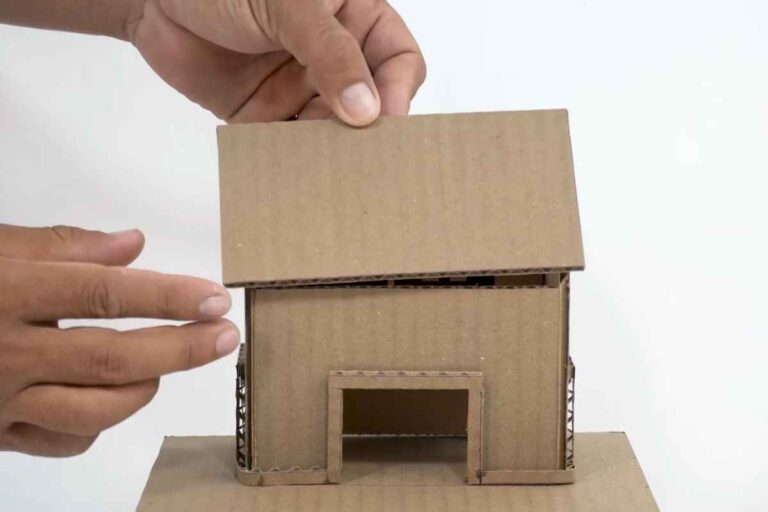 DIY Cardboard Hamster Floating House – Urbaki Pets
